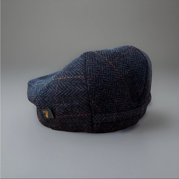Mucros Weavers | Accessories | Mucros Weavers Trinity Flat Cap Blue ...